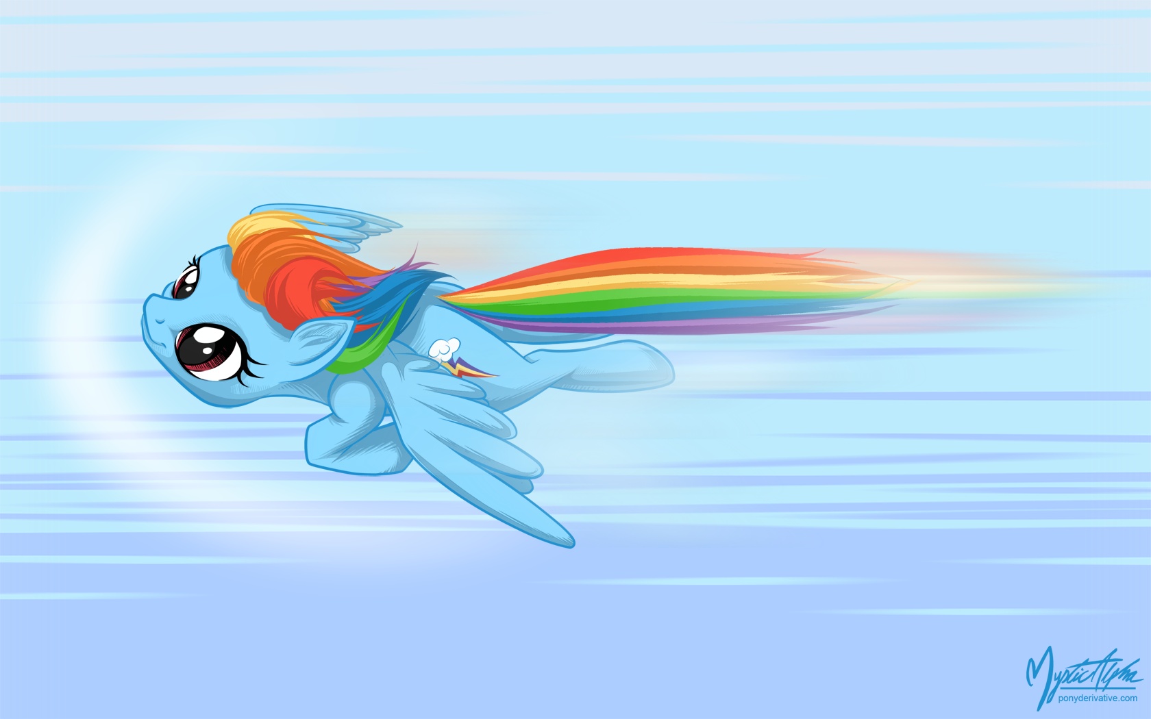 Pictures Of Rainbow Dash Flying