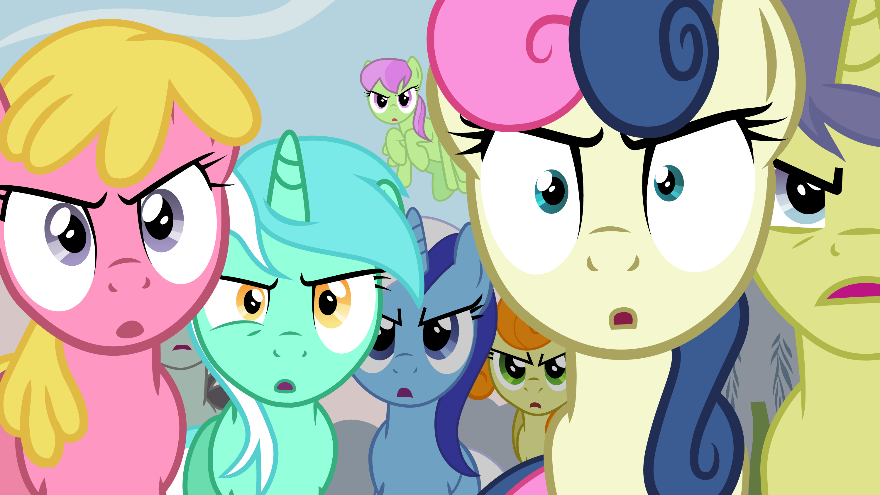 Angry Ponies By Jrrhack My Little Pony Wallpapers My Little