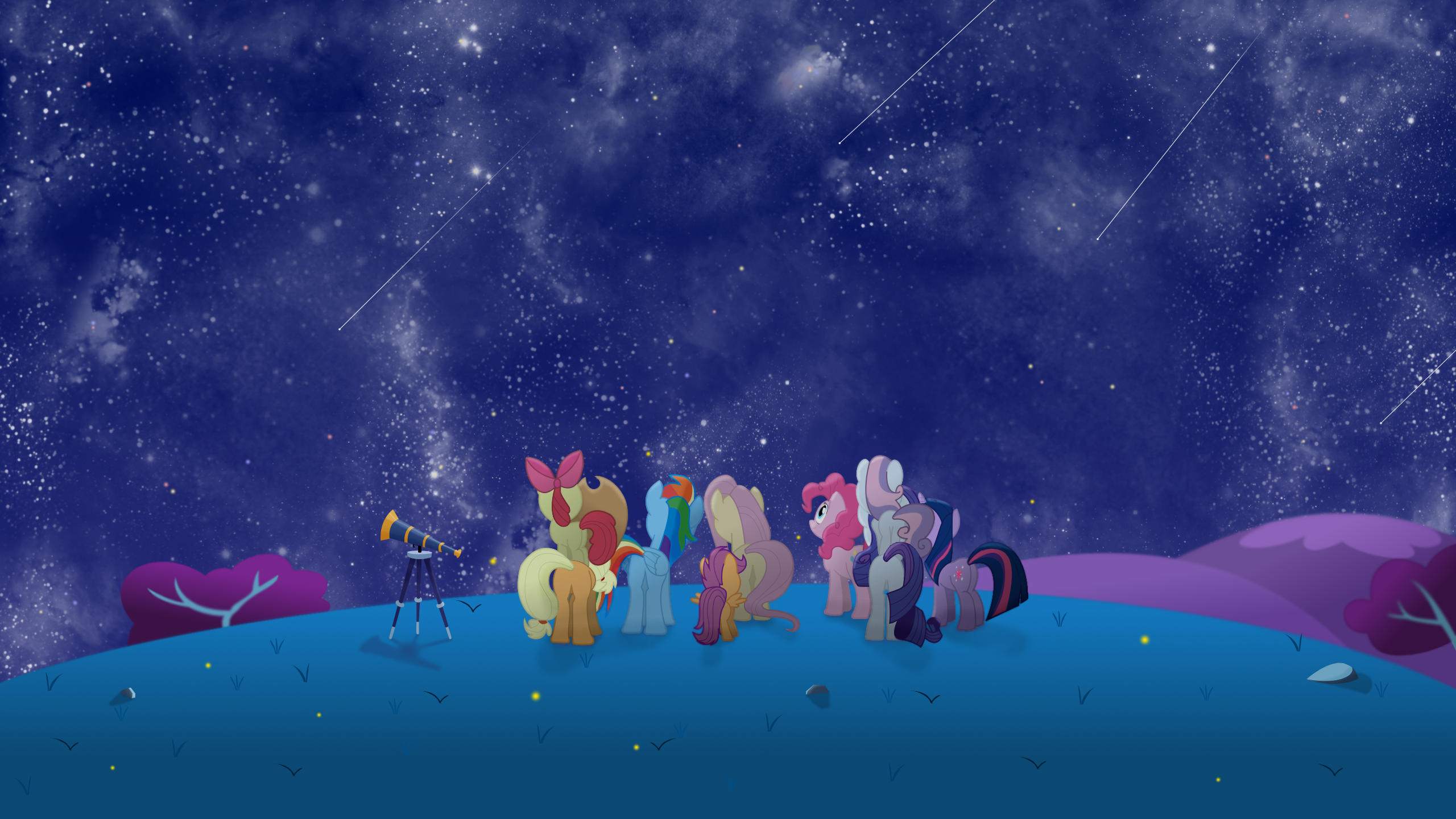 A Beautiful Night by RegolithX | My Little Pony wallpapers | My Little ...