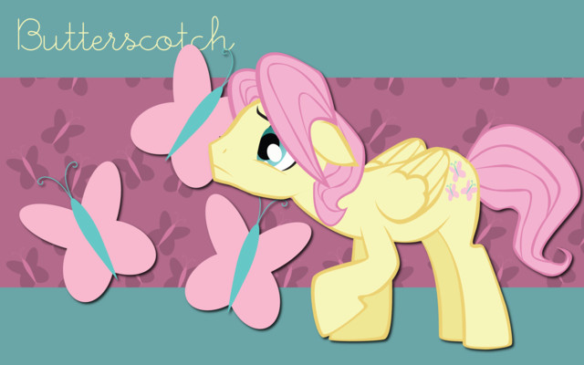 Mlp Fluttershy And Butterscotch