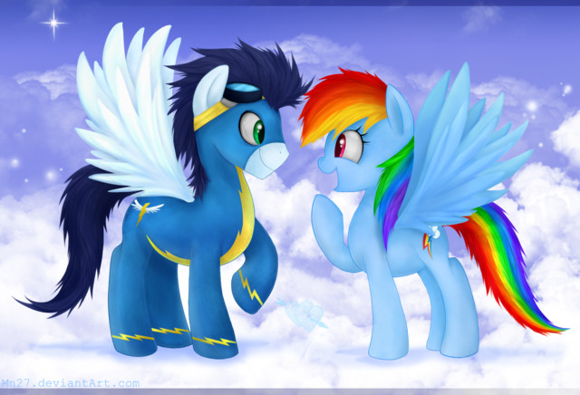 Mlp Wonderbolts Soarin Wallpaper